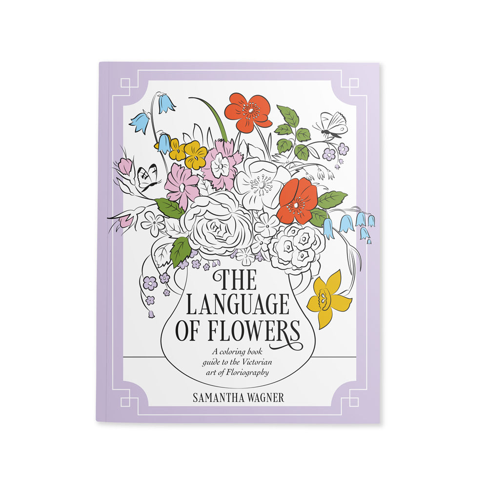 spring flowers coloring book